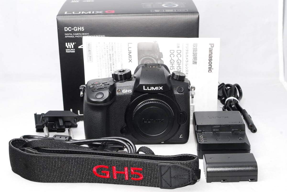 Yahoo!オークション - 極上美品 パナソニック Panasonic LUMIX DC-GH5...