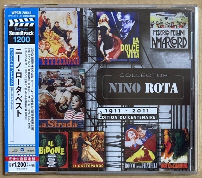 Yahoo!オークション - CD NINO ROTA 「COLLECTOR」 ニーノ・ロータ ベ...