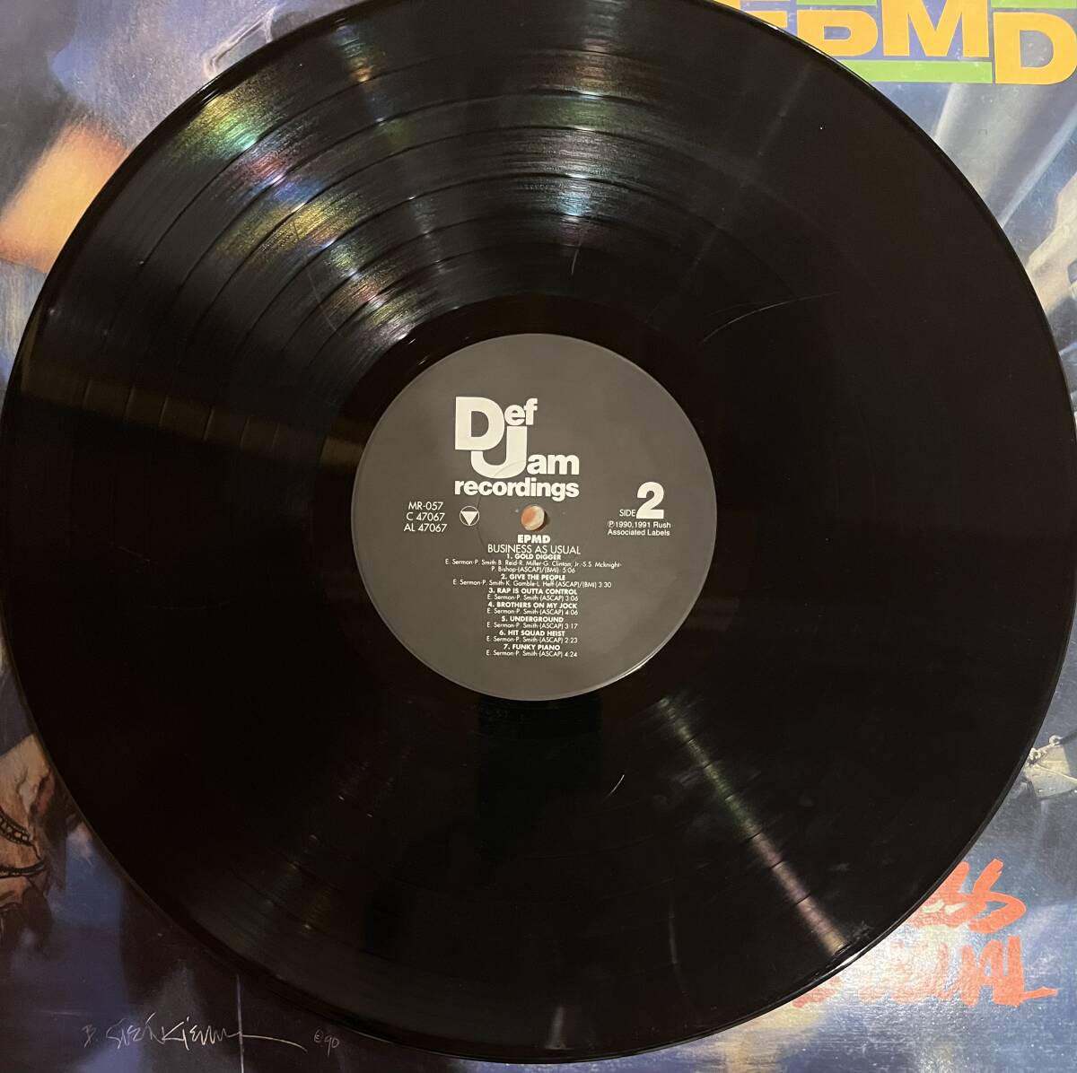 Yahoo!オークション - 1LP EPMD / BUISINESS AS USUAL
