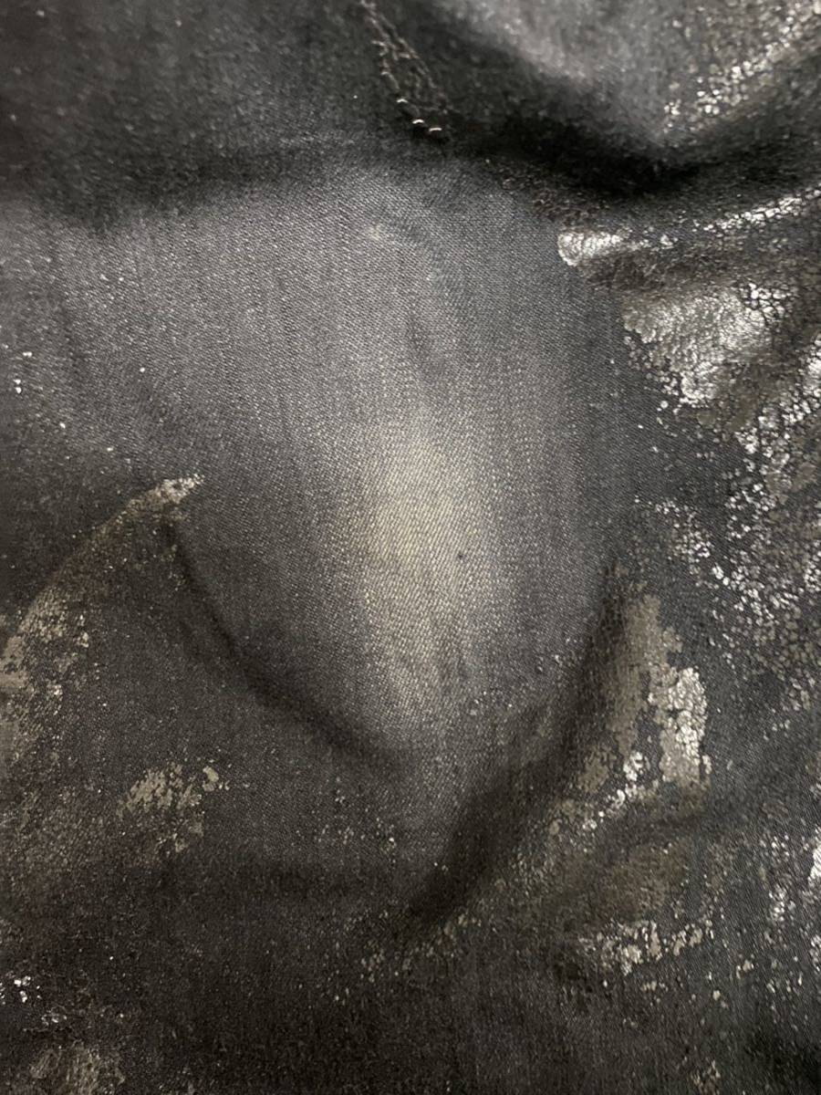 Yahoo!オークション - LGB クラッキングコーティング加工デニム サイズ...