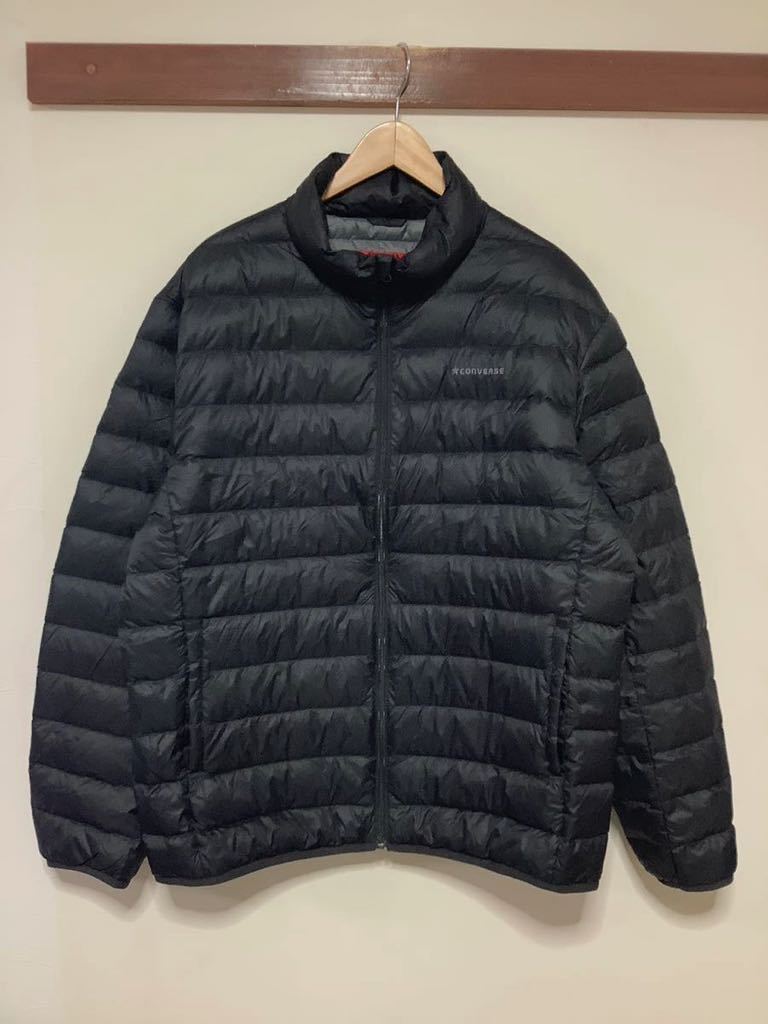 Yahoo!オークション - あ1388 CONVERSE コンバース ナイロン ダウンジ...
