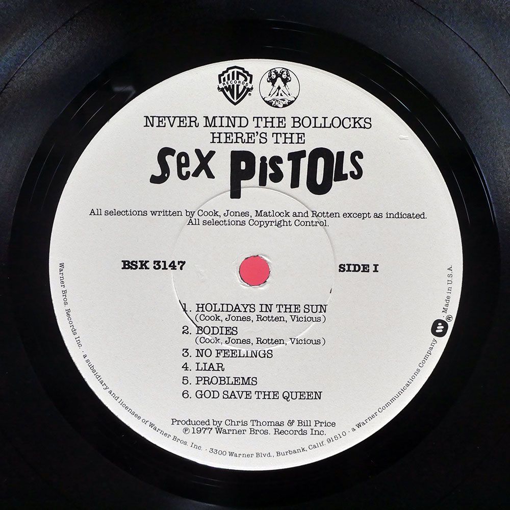 Yahoo オークション 米 Sex Pistols Never Mind The Bollocks Heres