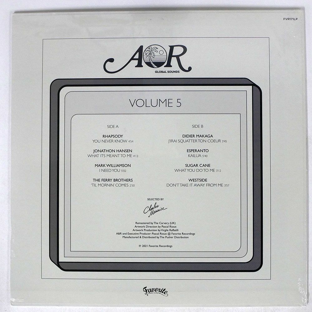 VA/AOR GLOBAL SOUNDS 1977-1984 VOLUME 5 /FAVORITE RECORDINGS FVR171LP LP(SILVA)｜売買されたオークション情報 ...