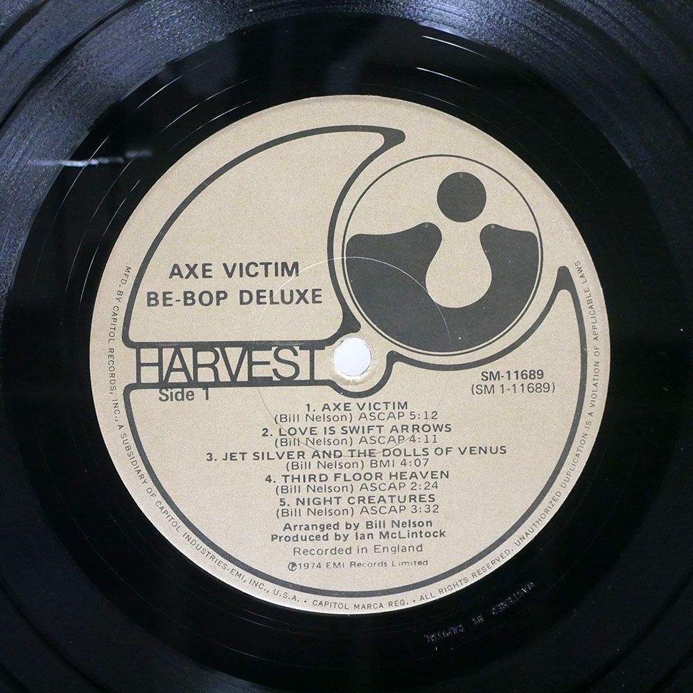 BE-BOP DELUXE/AXE VICTIM/HARVEST SM11689 LP(B)｜売買されたオークション情報、yahooの商品情報をアーカイブ公開 - オークファン（aucfan.com）