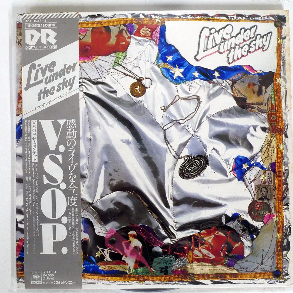 Yahoo!オークション - 帯付き V.S.O.P THE QUINTET/LIVE UNDER SKY/CBS...