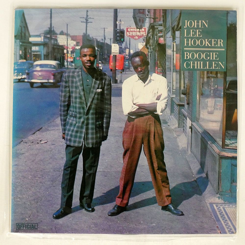 Yahoo!オークション - JOHN LEE HOOKER/BOOGIE CHILLEN/OFFICIAL 6029 LP