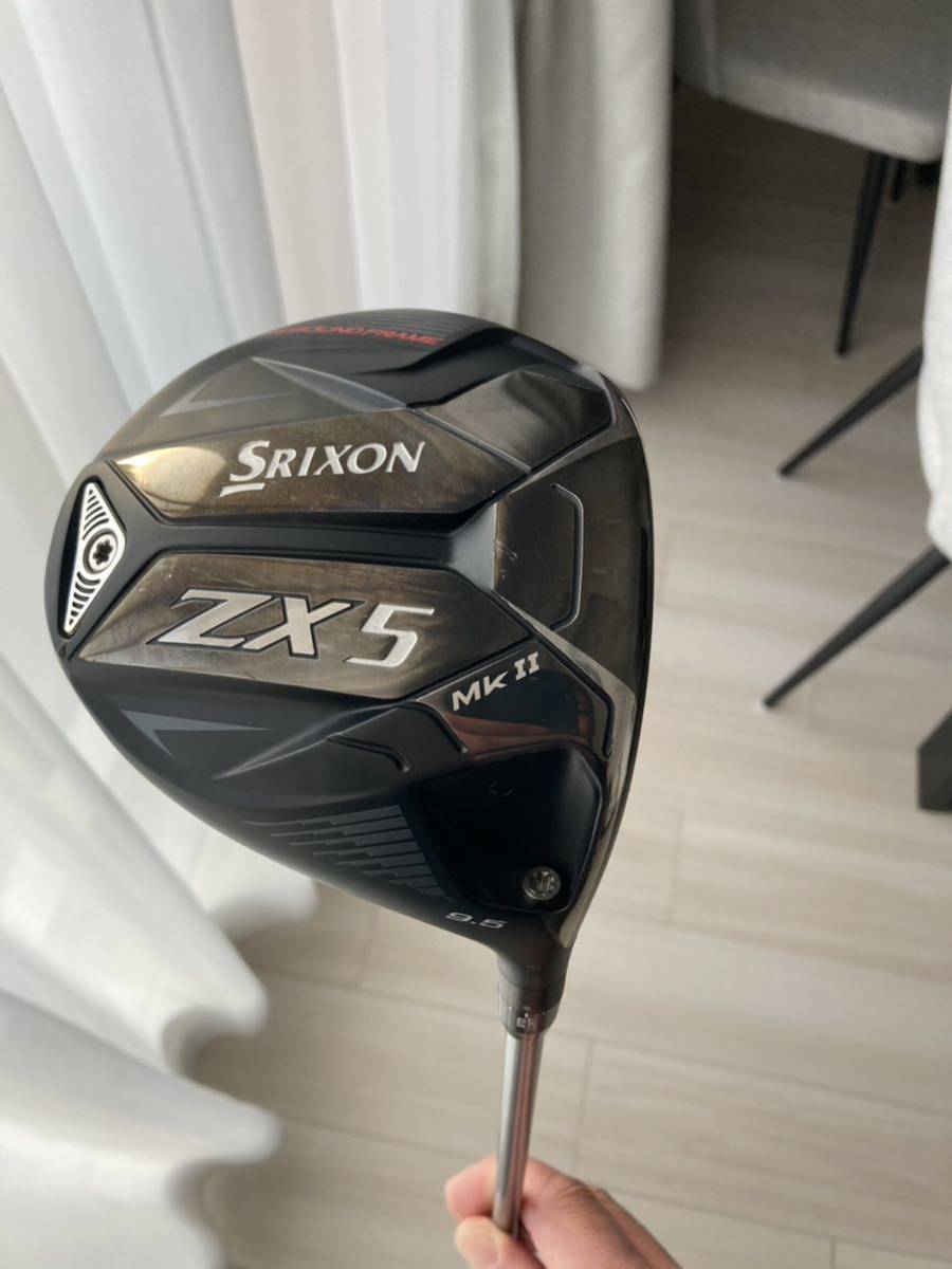 Yahoo!オークション - スリクソン ZX5 MK2 ドライバー 9.5 中古 Sシャ...