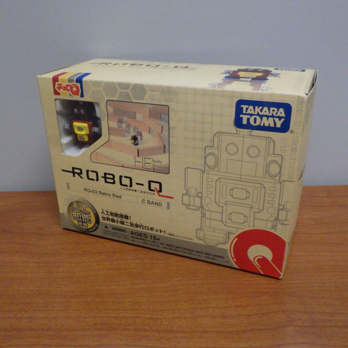 Yahoo!オークション - チョロQ ROBO-Q ロボQ RQ-03 Retro Red 人工知能...