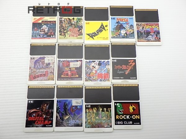 日本代購代標第一品牌【樂淘letao】－PCエンジン Hu-Card ソフトセットA PCエンジン PCE