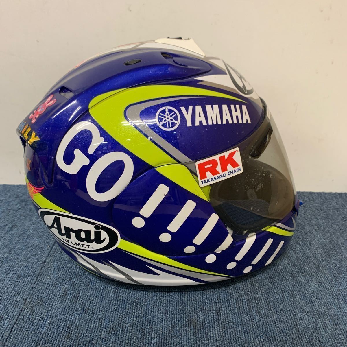 Arai アライ × YAMAHA ヤマハ RX-7 RR4 GAULOISE2 フルフェイス ヘルメット 日本製 55 56CM ゴロワーズ 現状(Sサイズ)｜売買されたオークション情報 ...