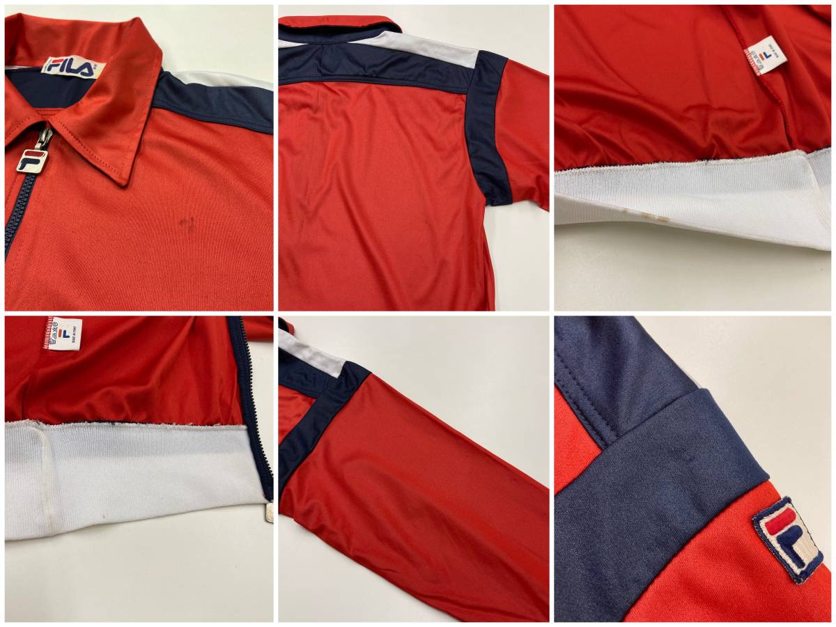 Yahoo!オークション - 70s 80s FILA VINTAGE イタリア製 トラックジャ...