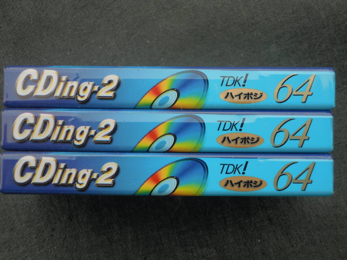 Yahoo!オークション - TDK カセットテープ CDing 64分 新品未開封
