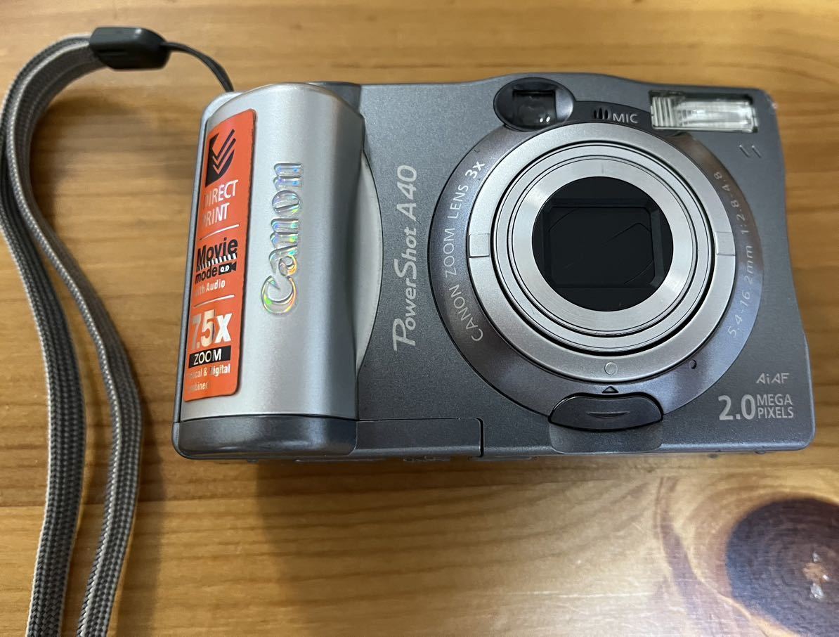 Yahoo!オークション - キャノン Powershot A40 中古品 動作確認済み