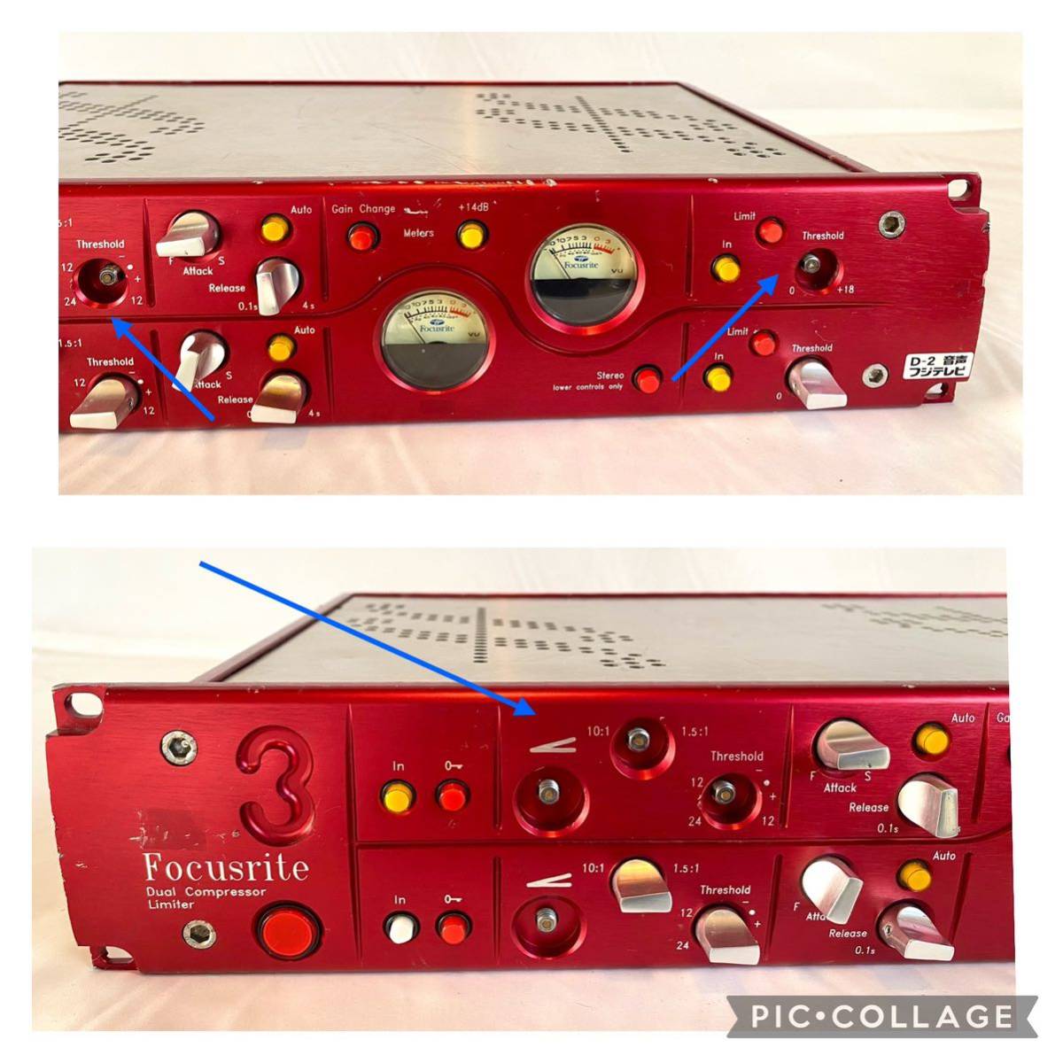 F 534 Focusrite RED 3 Dual Compressor / Limiter IN/OUT audio transformer(コンプレッサー)｜売買されたオークション情報 ...