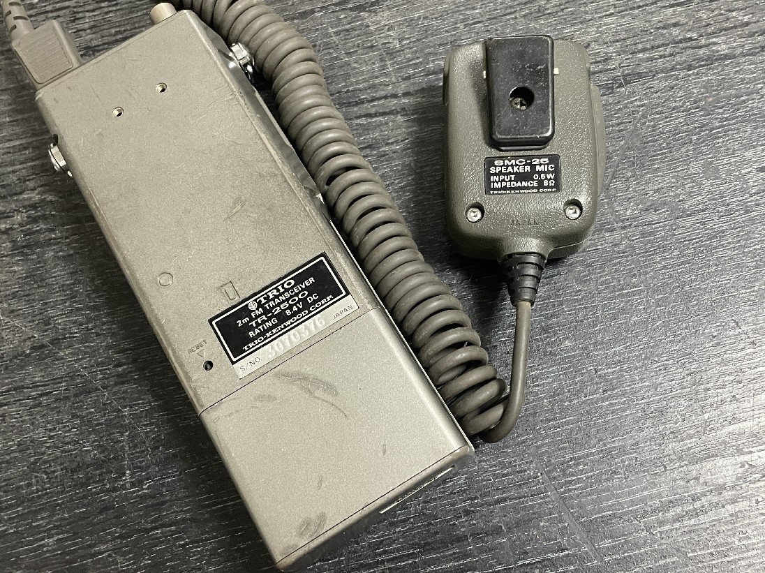 TRIOハンディトランシーバーTR-2500 144MHz VHF帯 FM スピーカー TRIOハンディトランシーバーTR-2500 144MHz VHF帯 FM スピーカー