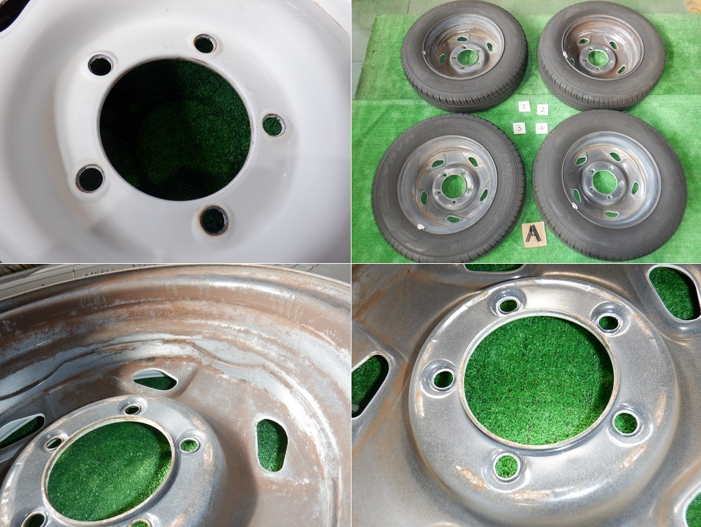 品 スズキ ジムニー J2 JB23系 純正 ホイール 15x5J タイヤ付 TOYO PROXES CF2 SUV 175/80R15-90S 4本セット 4梱包発送(5穴)｜売買された ...