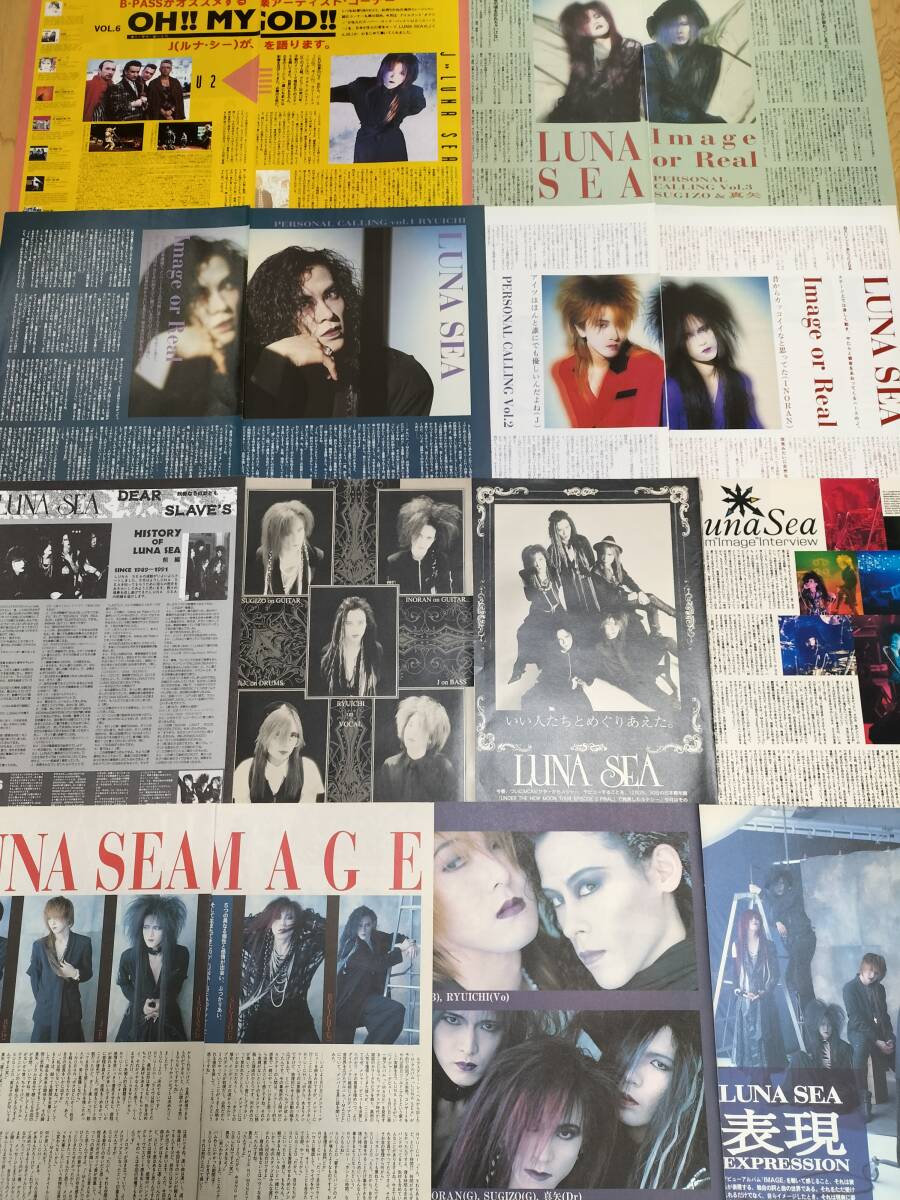 Yahoo!オークション - LUNASEAルナシー 切り抜き258ページ分 おまけ付き