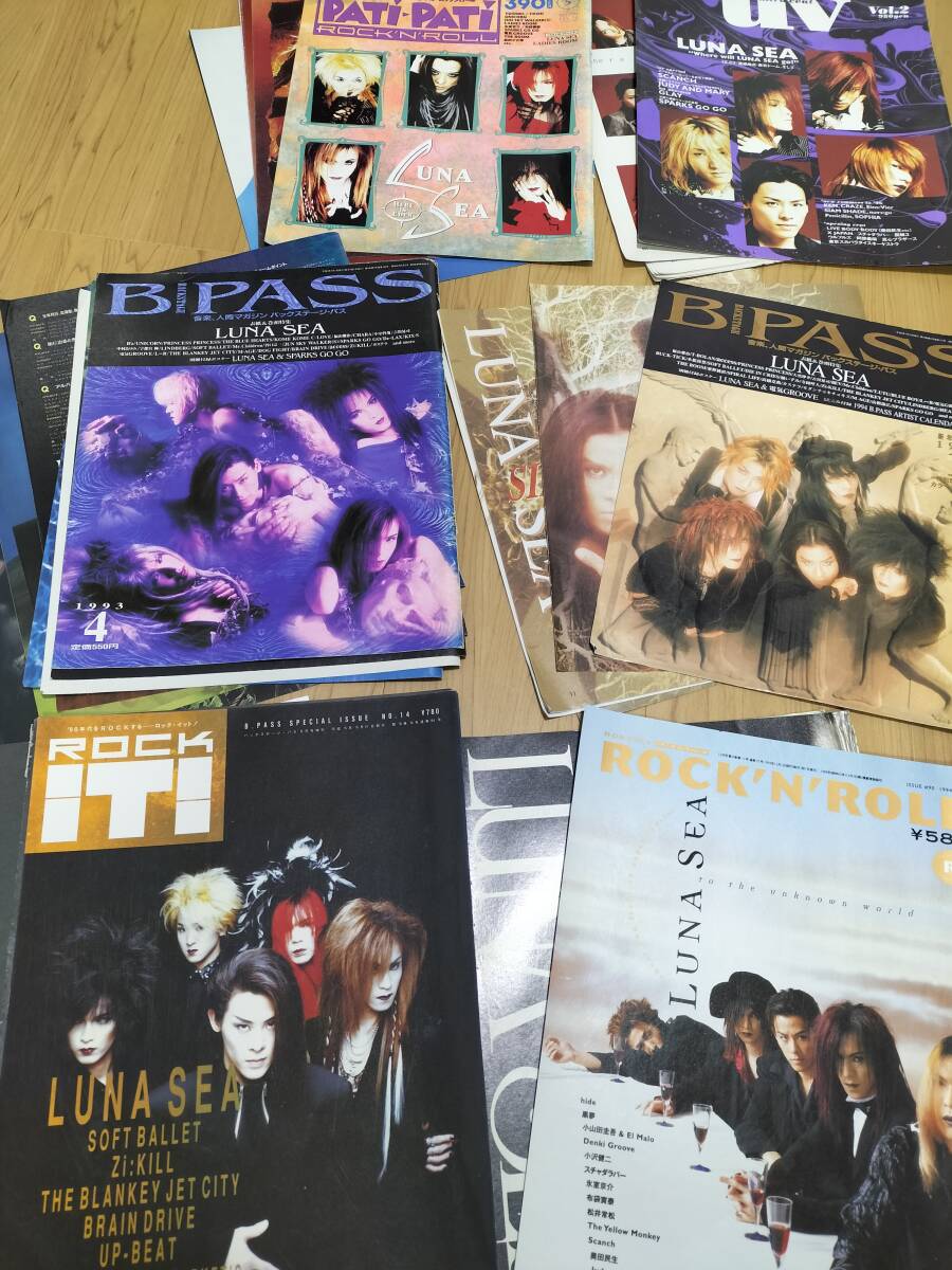 Yahoo!オークション - LUNASEAルナシー 切り抜き258ページ分 おまけ付き