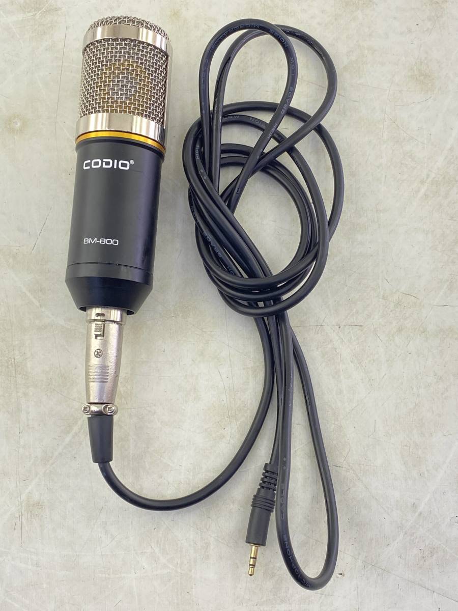 Yahoo!オークション - 【動作未確認】Codio コンデンサー マイク BM-80...