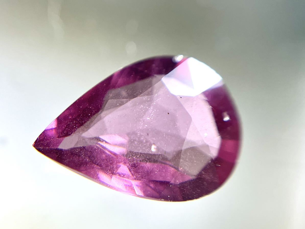 Yahoo!オークション - マラヤガーネット ピンキッシュパープル 1.24ct ...