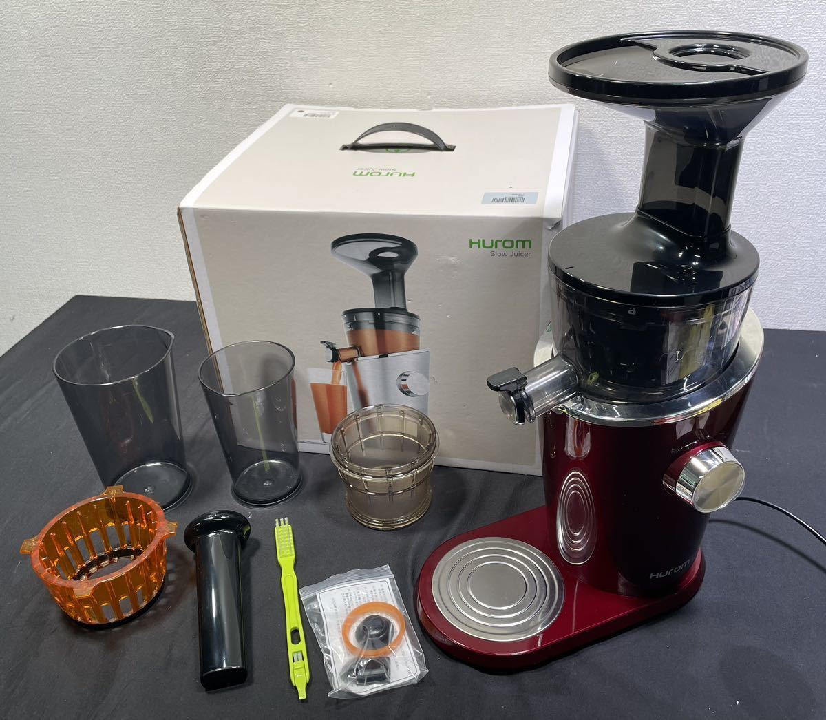 Yahoo!オークション - ヒューロム HUROM ジューサー H100-EBAA01 ミキ...