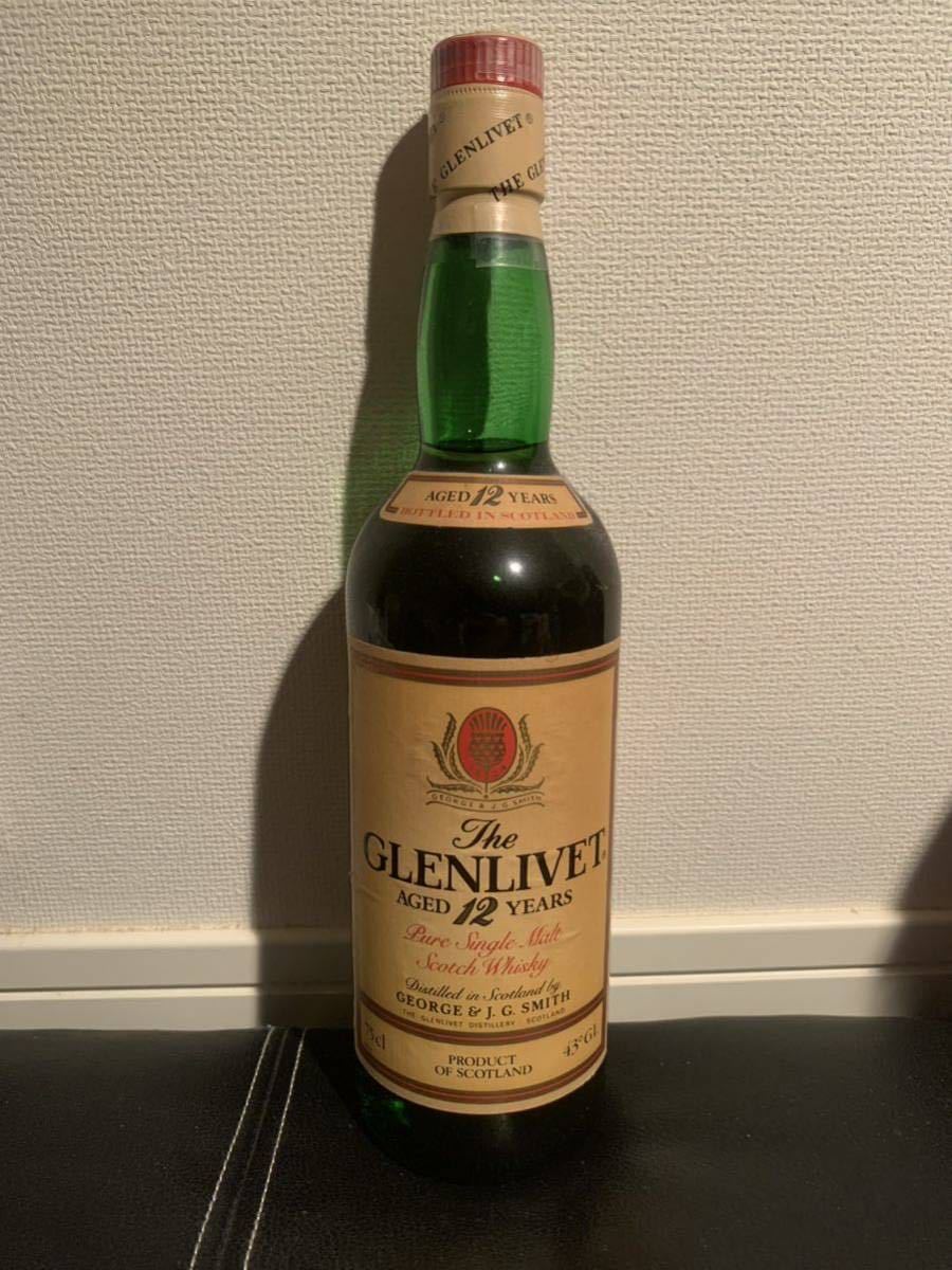 Yahoo!オークション - グレンリベット 12年 90年代初頭