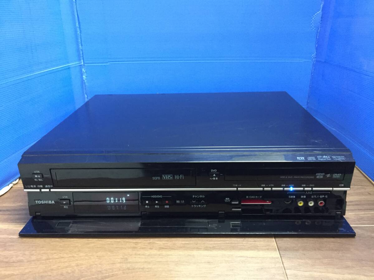 Yahoo!オークション - 東芝 VTR 一体型HDD&DVDビデオレコーダー D-W250...