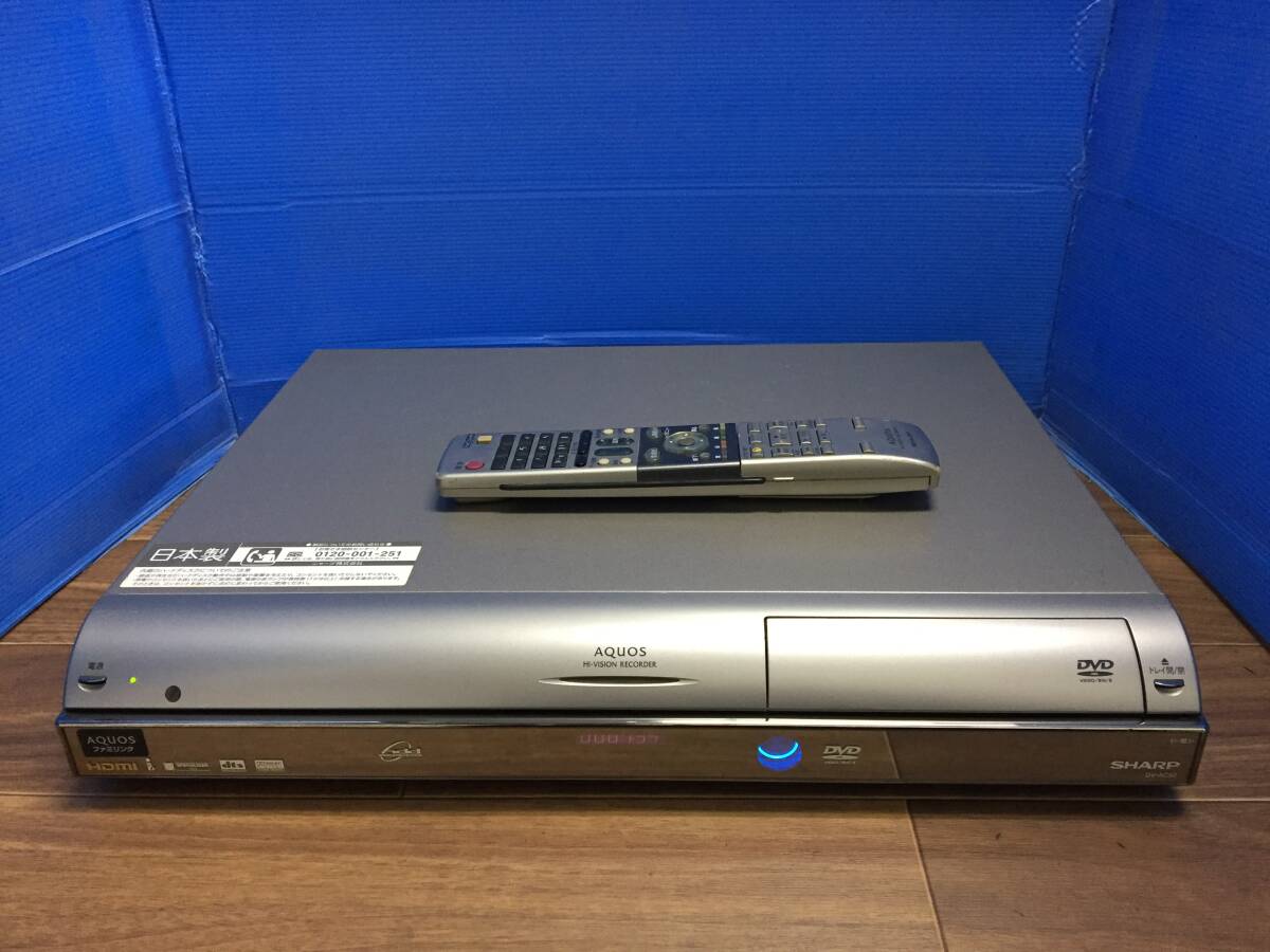 Yahoo!オークション - SHARP DVD/HDDレコーダー DV-AC52 純正リモコン...
