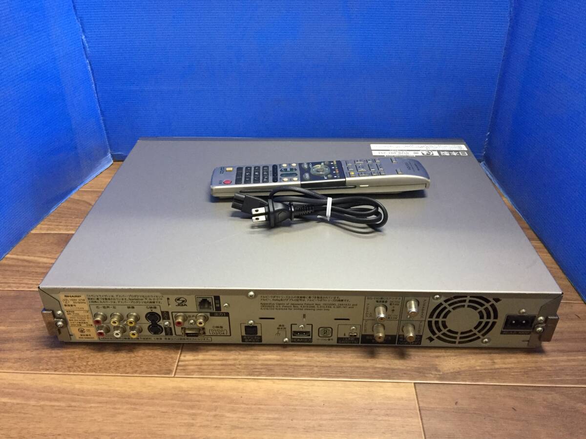 Yahoo!オークション - SHARP DVD/HDDレコーダー DV-AC52 純正リモコン...
