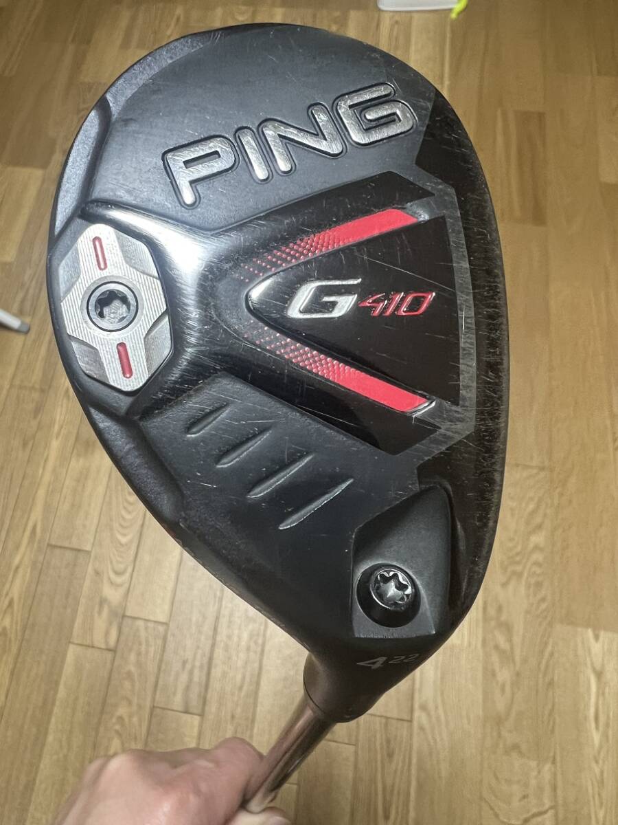 Yahoo!オークション - 中古美品 名器 PING G410 4U 22° 純正シャフ...