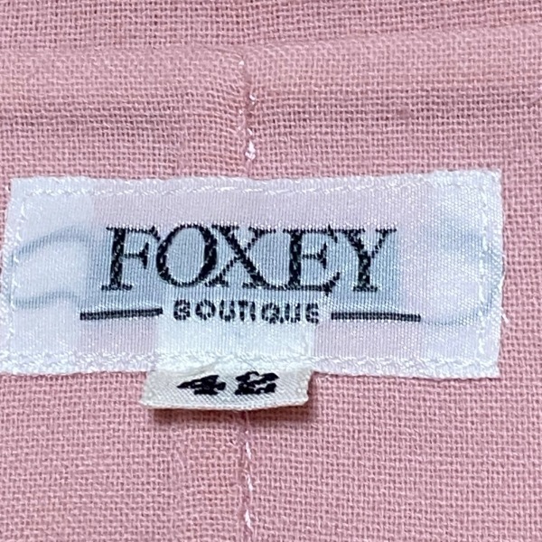 Yahoo!オークション - フォクシー FOXEY サイズ42 L - ライトピンク レ...