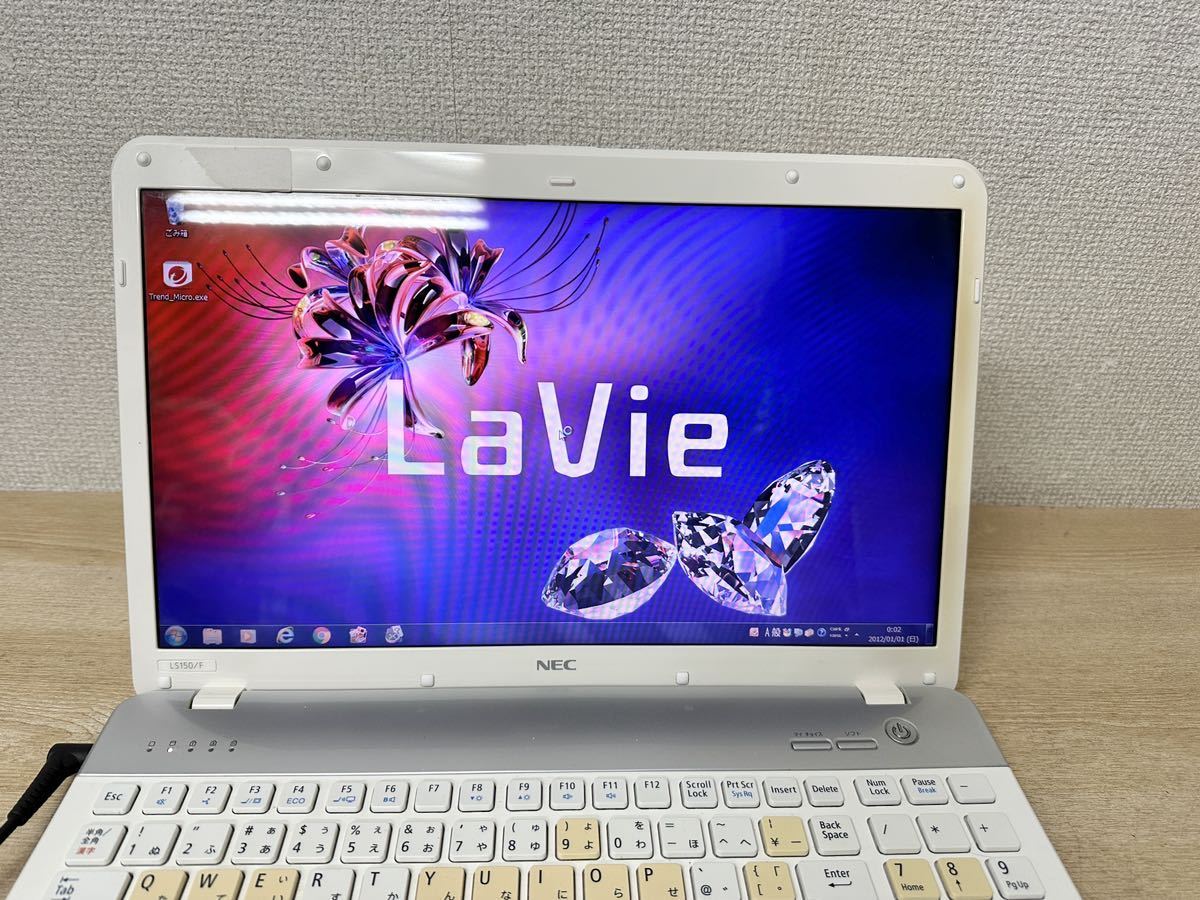Yahoo!オークション - A769 NEC Lavie LS150 F ノートパソコン