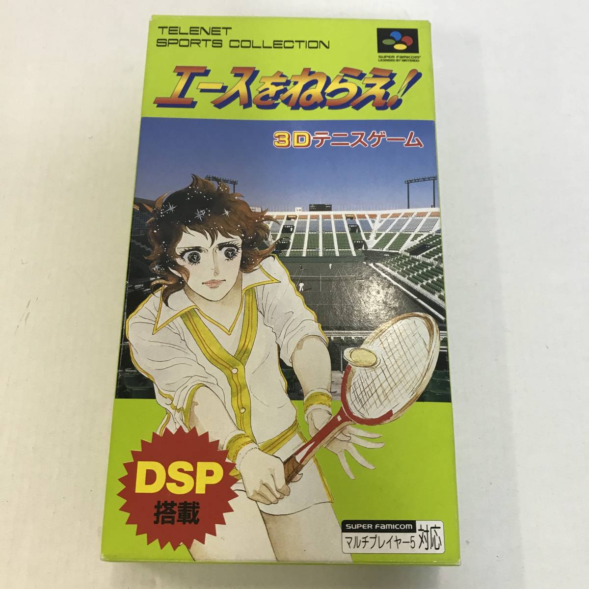 日本代購代標第一品牌【樂淘letao】－25 ジャンク品 スーパーファミコン SFC エースをねらえ! 3Dテニスゲーム 中古品 (60)