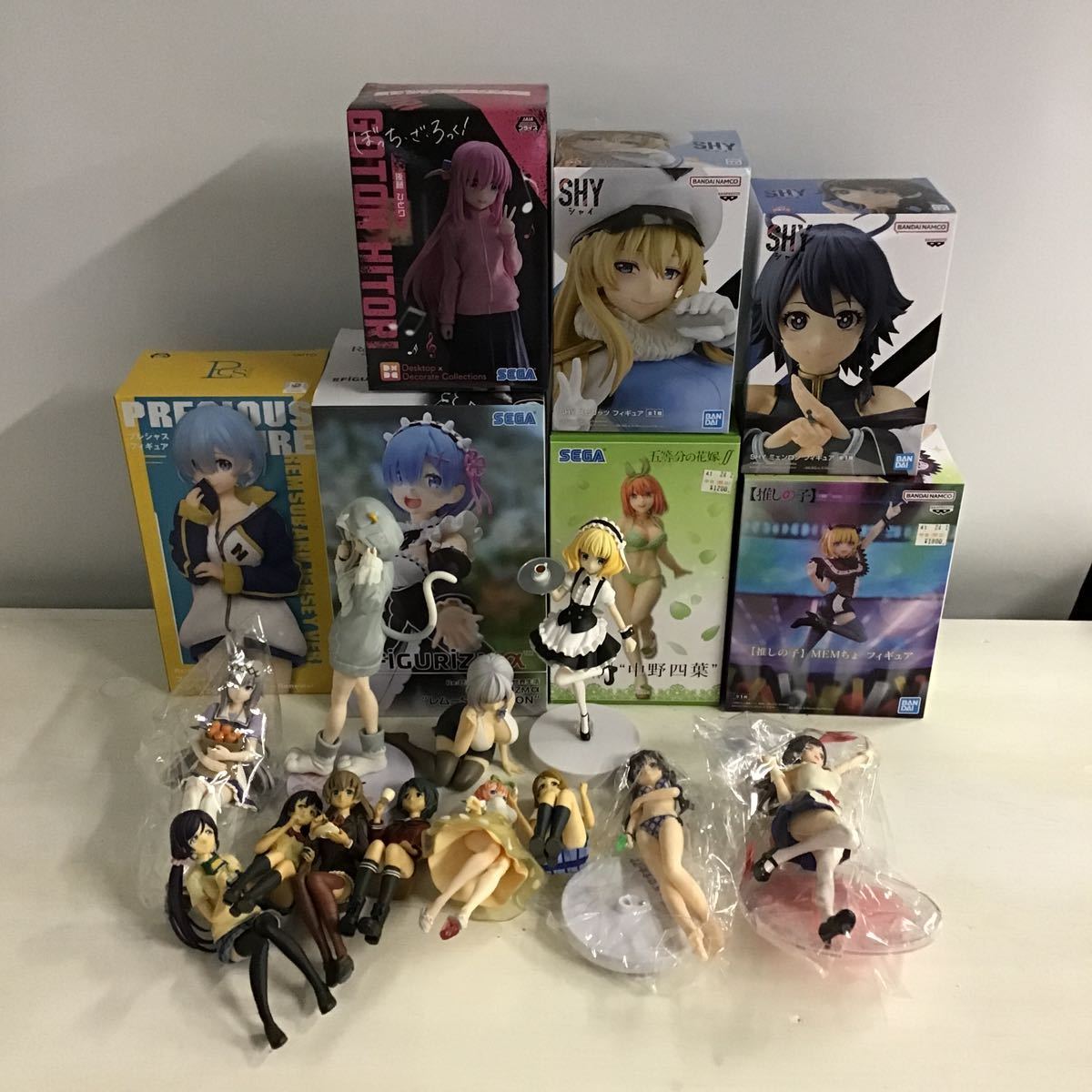 日本代購代標第一品牌【樂淘letao】－41【ジャンクあり】リゼロ 推しの子 ぼっち・ざ・ろっく！他 美少女フィギュア まとめ (140)