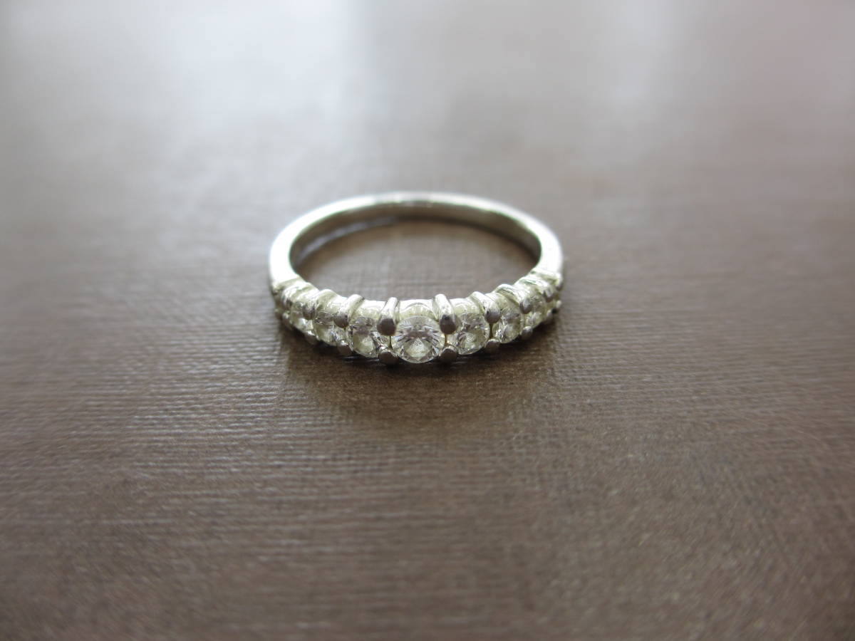 タサキ TASAKI Pt900 プラチナ リング 指輪 9号 ダイヤモンド 9石付き 0.34ct 総重量 2.67g ダイアモンド 田崎真珠(指輪)｜売買されたオークション情報、yahoo ...