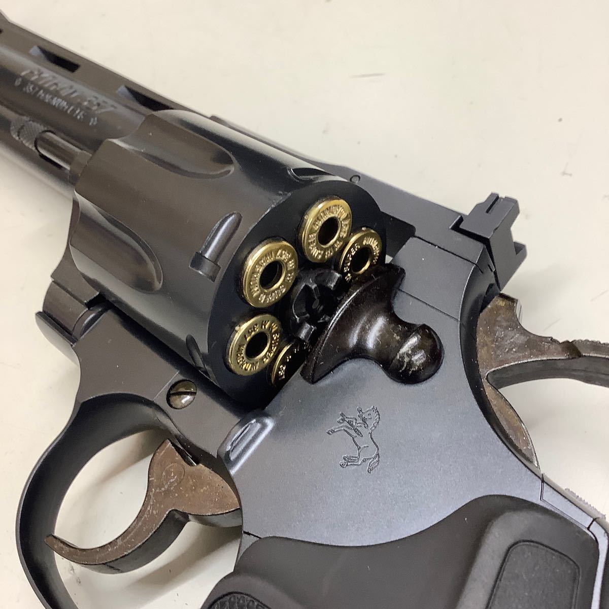 日本代購代標第一品牌【樂淘letao】－(37) 東京マルイ COLT PYTHON コルトパイソン 357マグナム 6inch 現状品 動作未確認 ジャンク ASGK刻印あり ガスガン