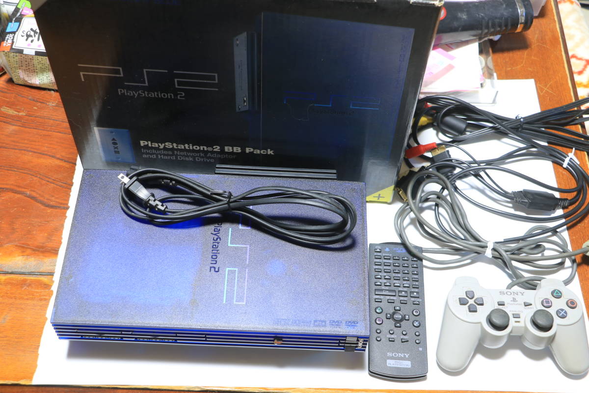 Yahoo!オークション - 1円スタート プレイステーション2BBパック＋メモ...