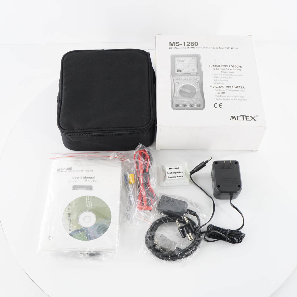 Yahoo!オークション - [JB]現状販売 MS-1280 METEX メテックス DSO 5MH...