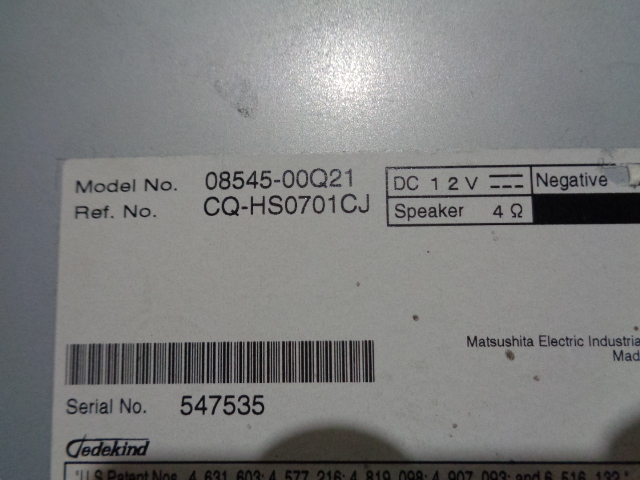 Yahoo!オークション - [B26] トヨタ 純正 HDDナビ 地デジ フルセグ CD ...