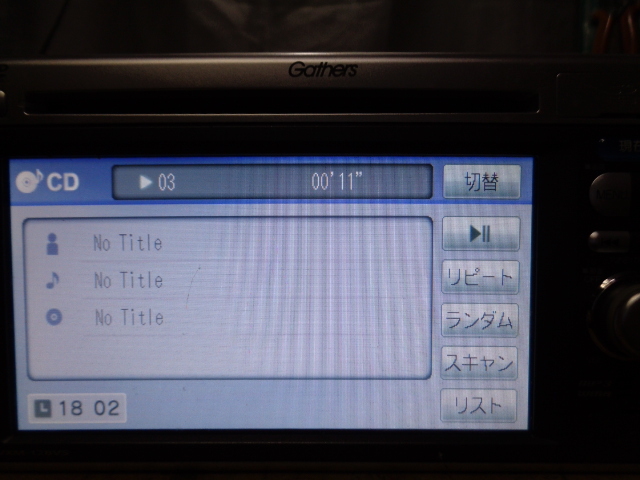 Yahoo!オークション - [C06] ホンダ 純正 Gathers ナビ VXM-128VS ワン...
