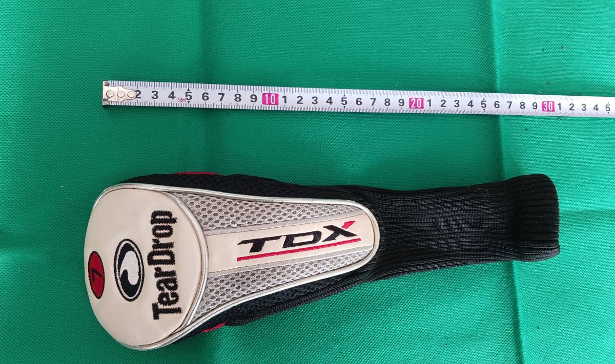 Yahoo!オークション - Tear Drop TDX ヘッドカバー 7W用 （黒×白）E3...