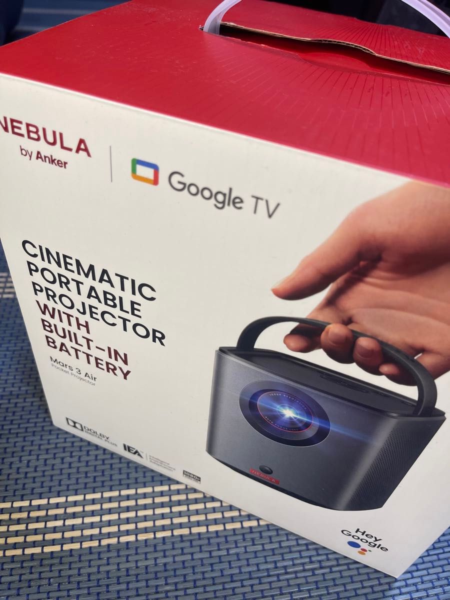 Anker Nebula (ネビュラ) Mars 3 Air (Google TV搭載モバイル Anker Nebula (ネビュラ) Mars 3 Air (Google TV搭載モバイル
