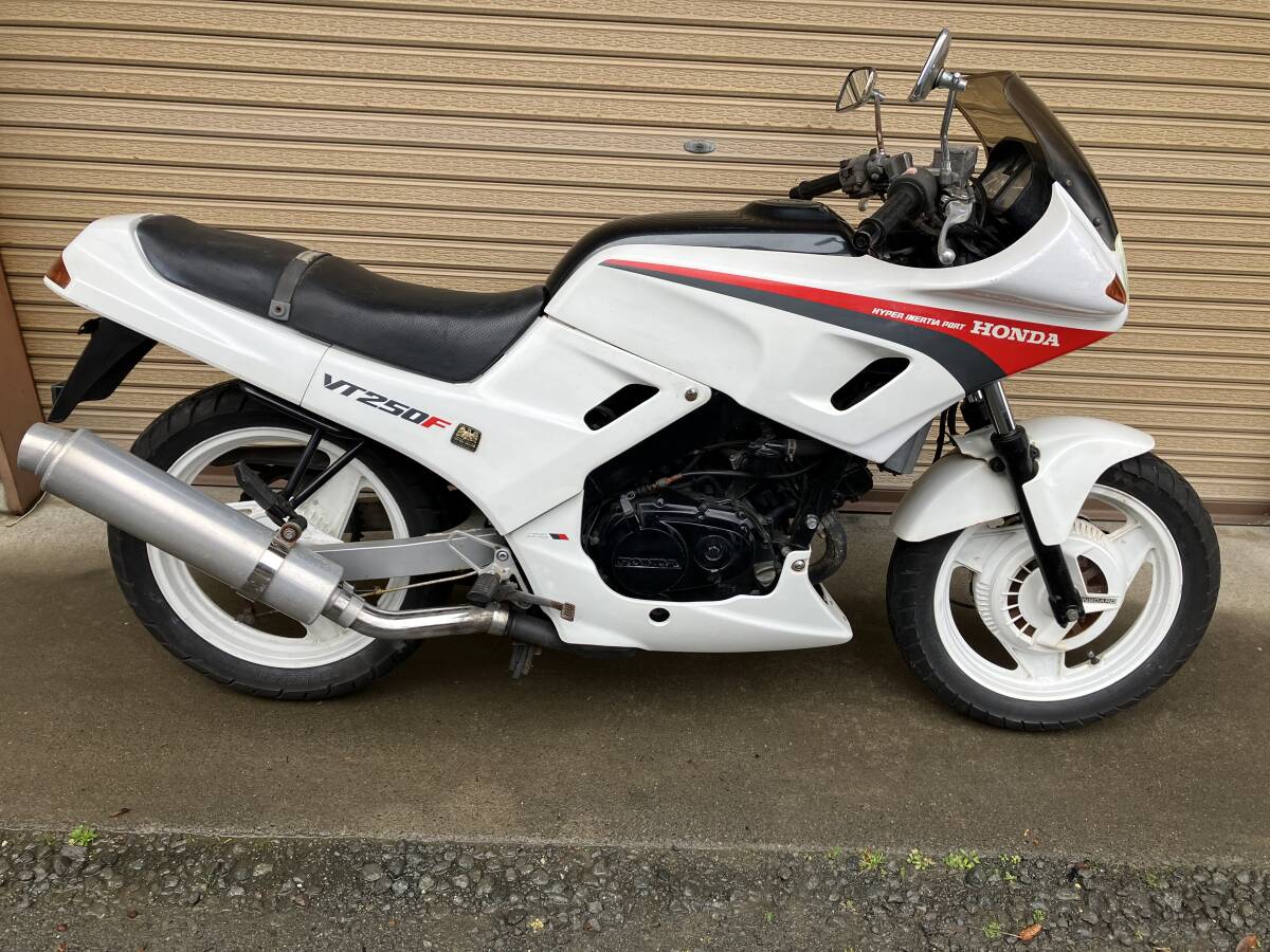 Yahoo!オークション - 実動 VT250F MC15 書類有り 売り切り 未整備 現...