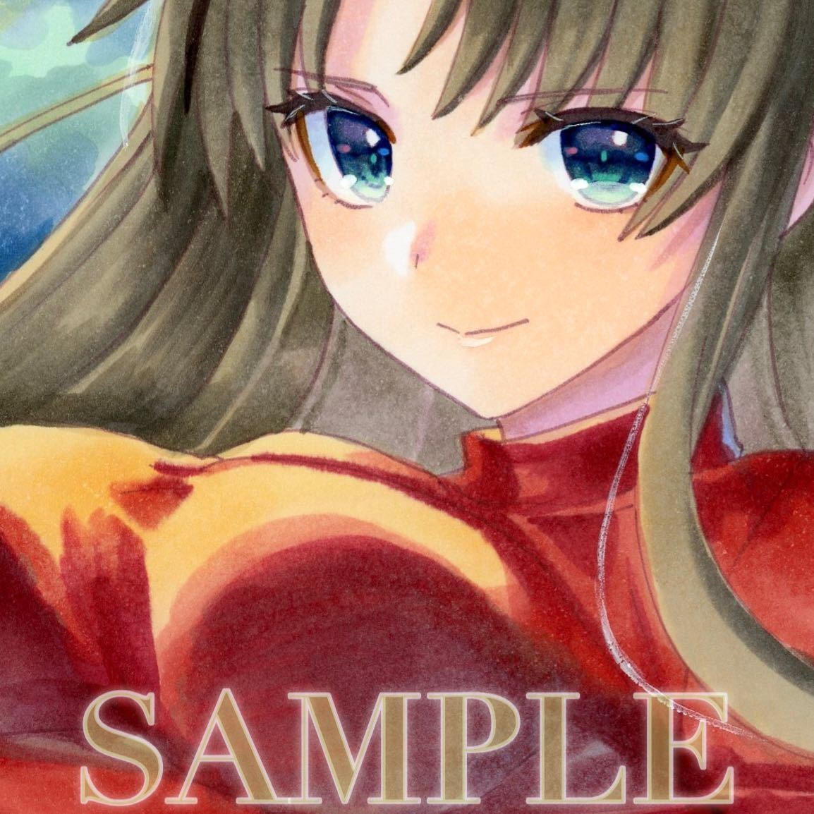 日本代購代標第一品牌【樂淘letao】－同人手描きイラスト Fate/stay night 遠坂凛 FGO