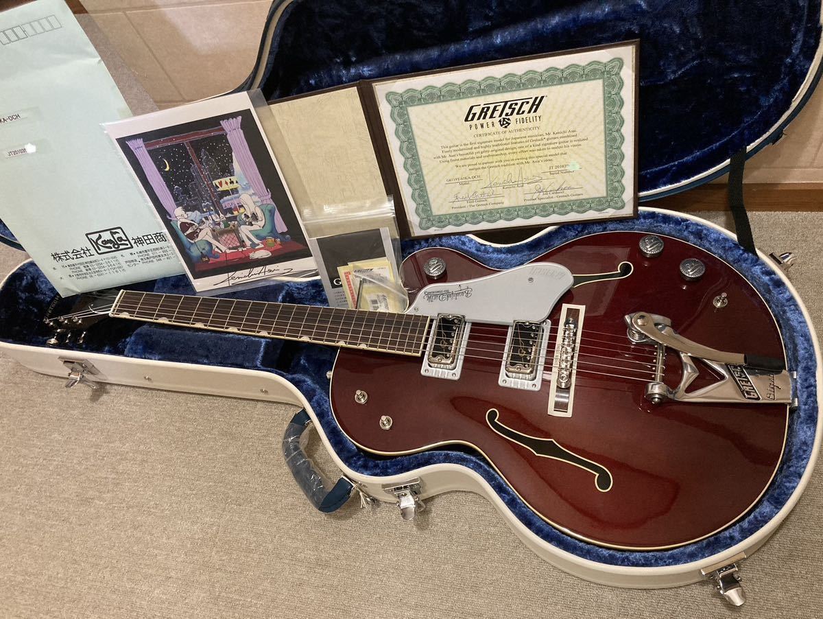 Yahoo!オークション - 新品初回ロット 浅井健一 モデル Gretsch Yahoo!オークション - 新品初回ロット 浅井健一 モデル Gretsch