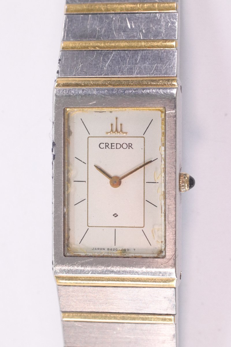 SEIKO CREDOR セイコー クレドール 8420-6410 レディース クオーツ 腕時計 2003-A①(クレドール)｜売買されたオークション情報、yahooの商品情報をアーカイブ公開 ...