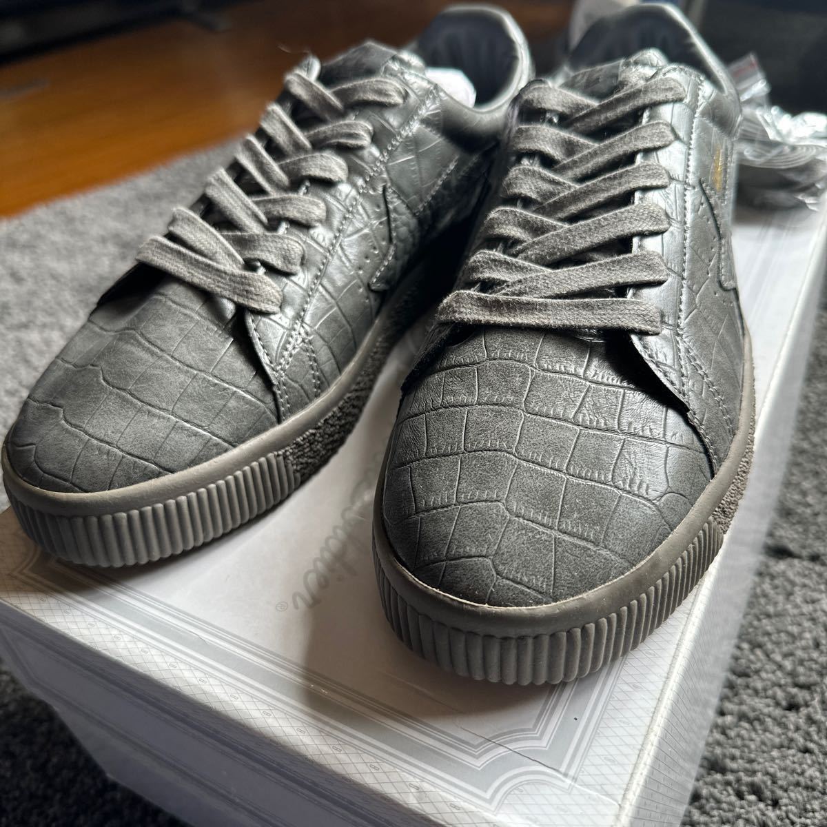 グレークロコA BATHING APE BAPE STA(ベイプスタ) ベイプ US9 27 グレークロコA BATHING APE BAPE STA(ベイプスタ) ベイプ US9 27