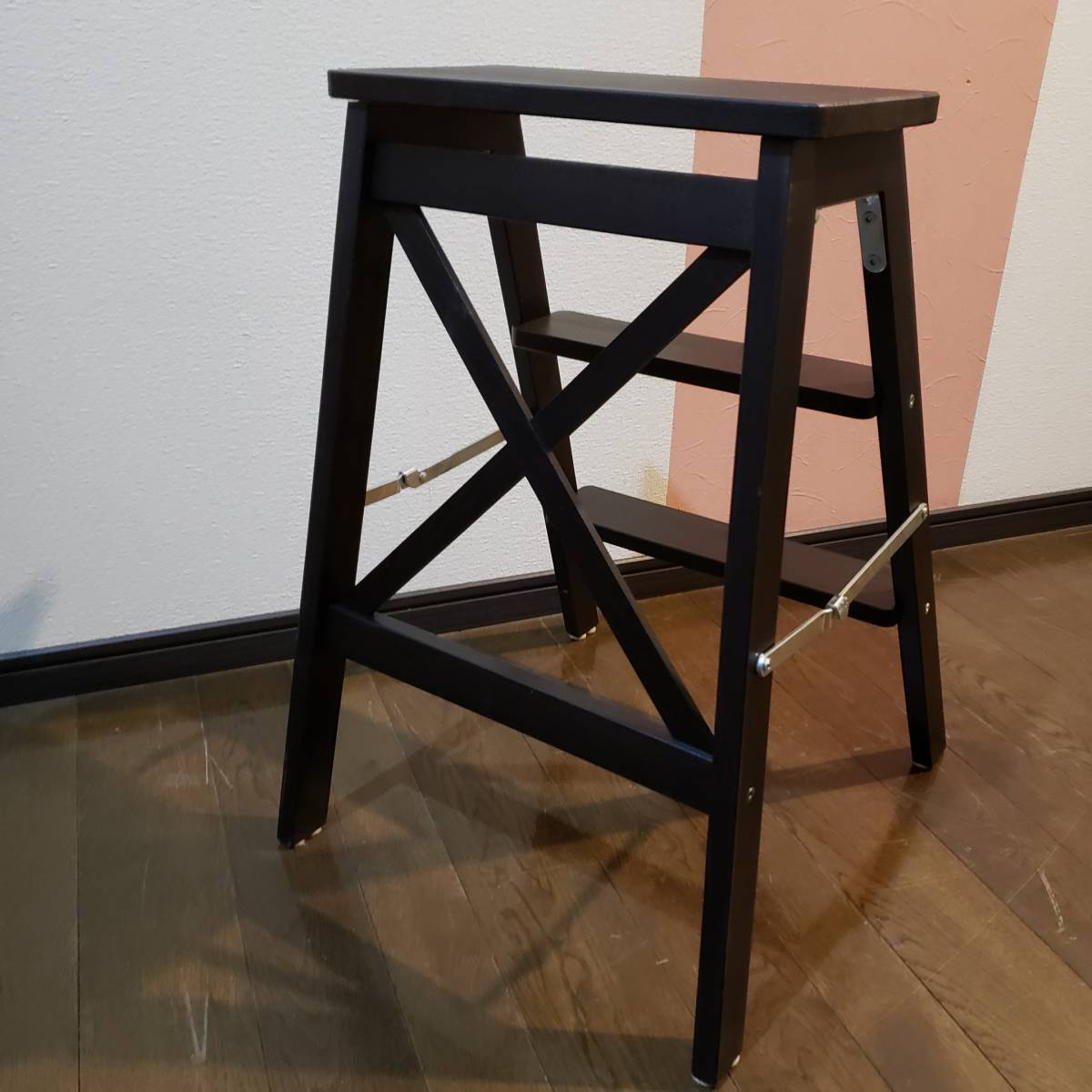 J-469 IKEA イケア BEKVAM 踏み台 3段 脚立 木製(脚立、踏み台)｜売買されたオークション情報、yahooの商品情報をアーカイブ公開 - オークファン（aucfan.com）