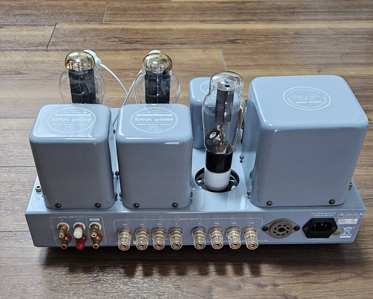 Yahoo!オークション - Audiospace WE-91b アンプ 300b 真空管 オーディ...