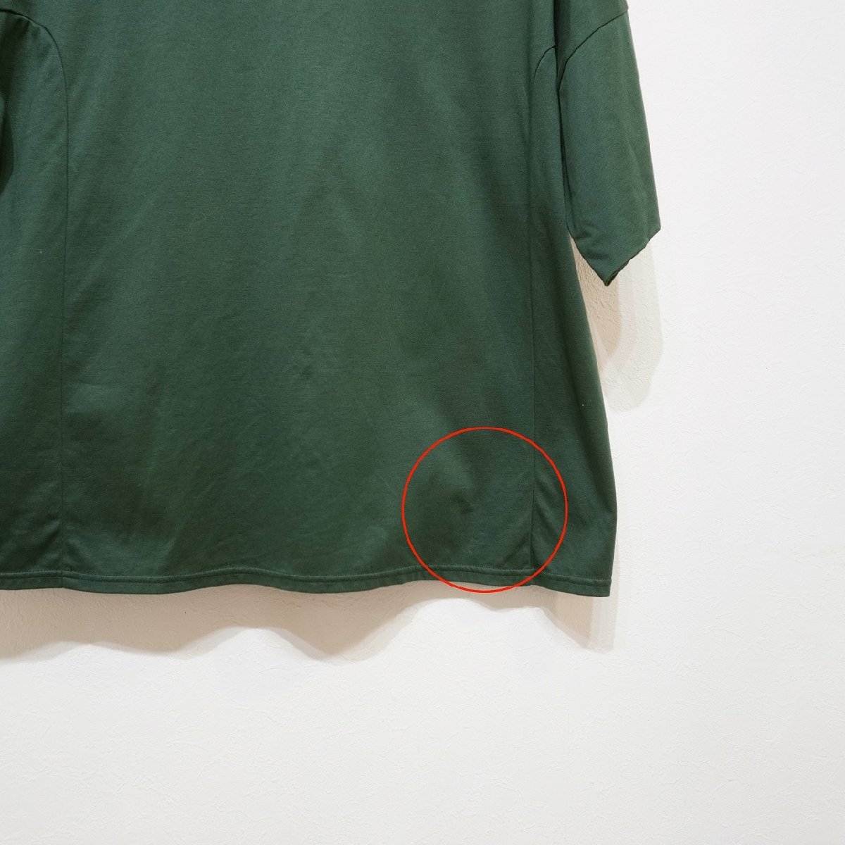 Yahoo!オークション - ADORE (38) ALBINIコットン 半袖 カットソー 緑 ...